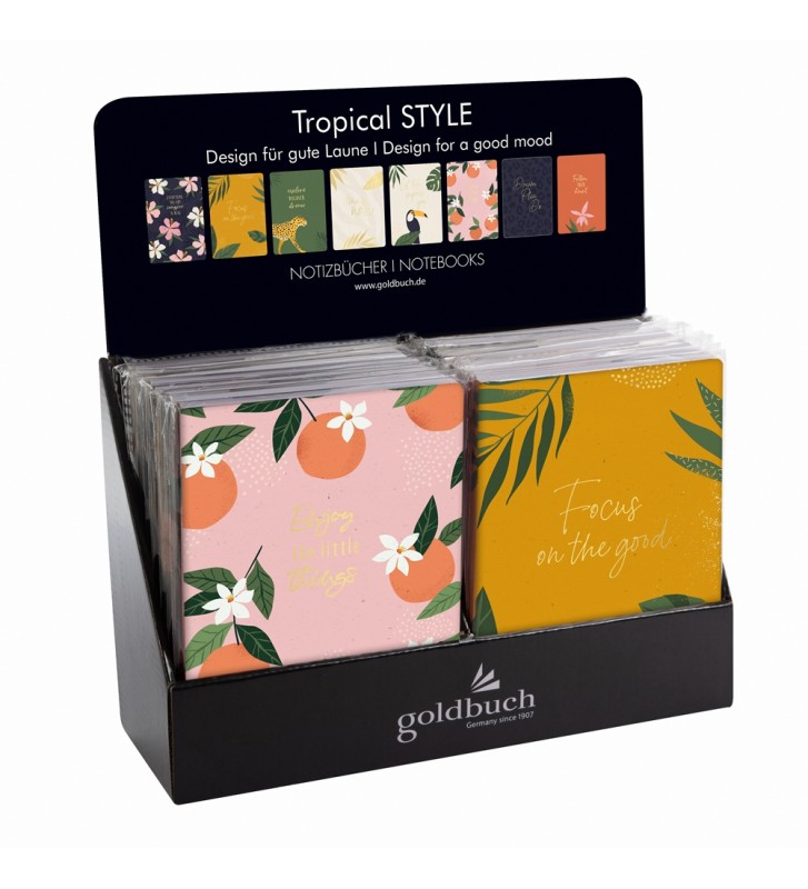 ΣΗΜΕΙΩΜΑΤΑΡΙΟ Α5 DOTTED 192 ΦΥΛΛΩΝ TROPICAL STYLE